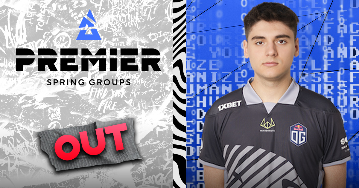 OG trimiși în BLAST Premier: Spring Showdown 2024 - Werty